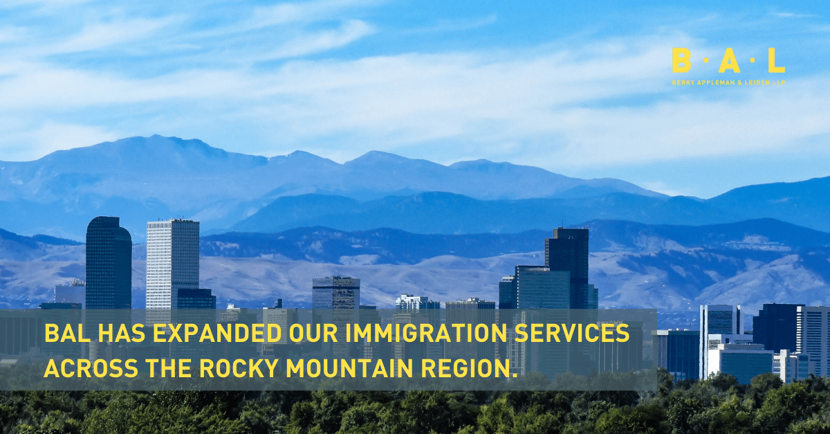 BAL Opens New Office in Denver | BAL Immigration Law