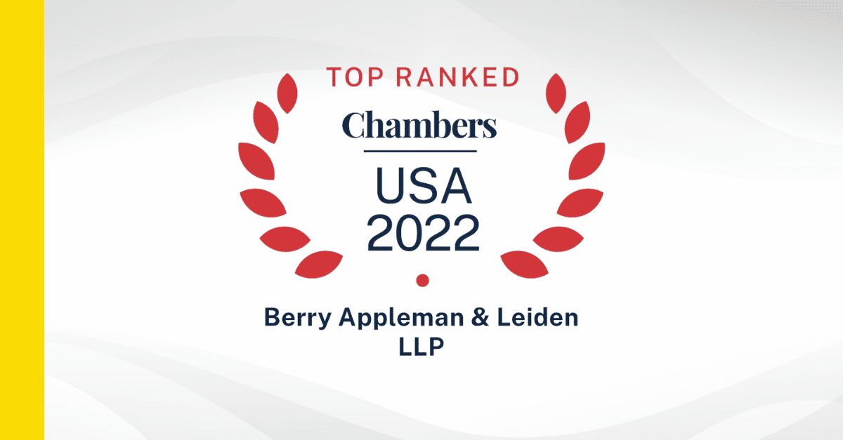 BAL Ranked Top Immigration Firm by Chambers USA Guide | BAL
