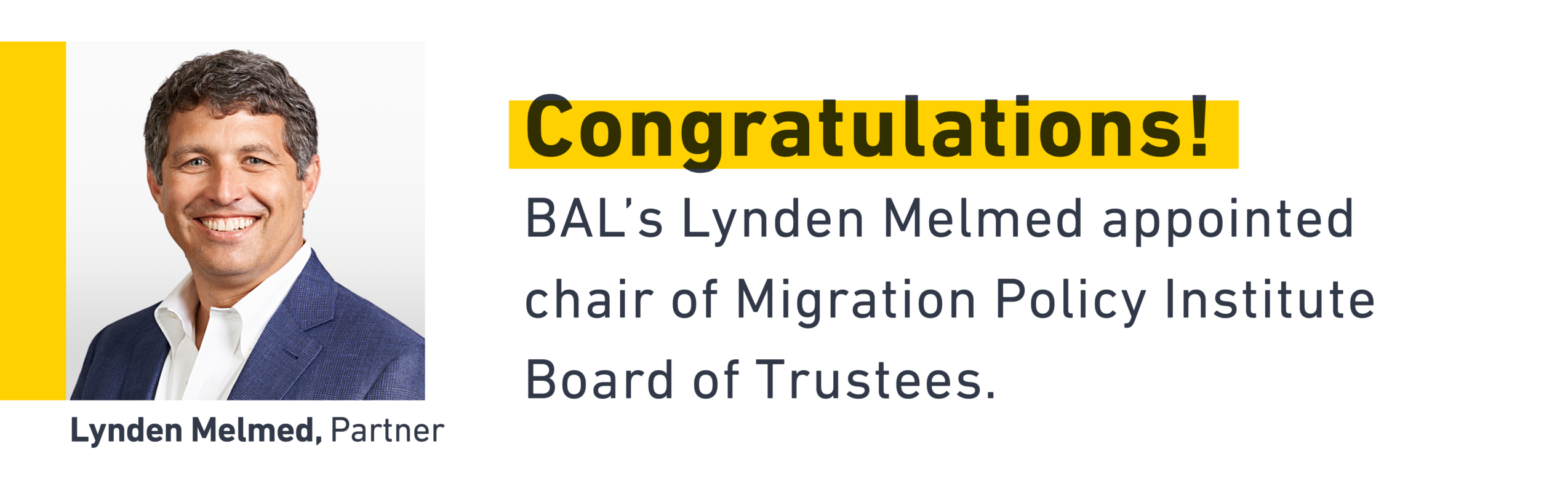 BAL’s Lynden Melmed appointed chair of Migration Policy Institute Board ...
